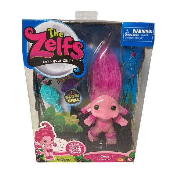 Zelfs | Toys | Brand New Zelfs Super Sized Coco Poodle Zelf 4 Inch ...